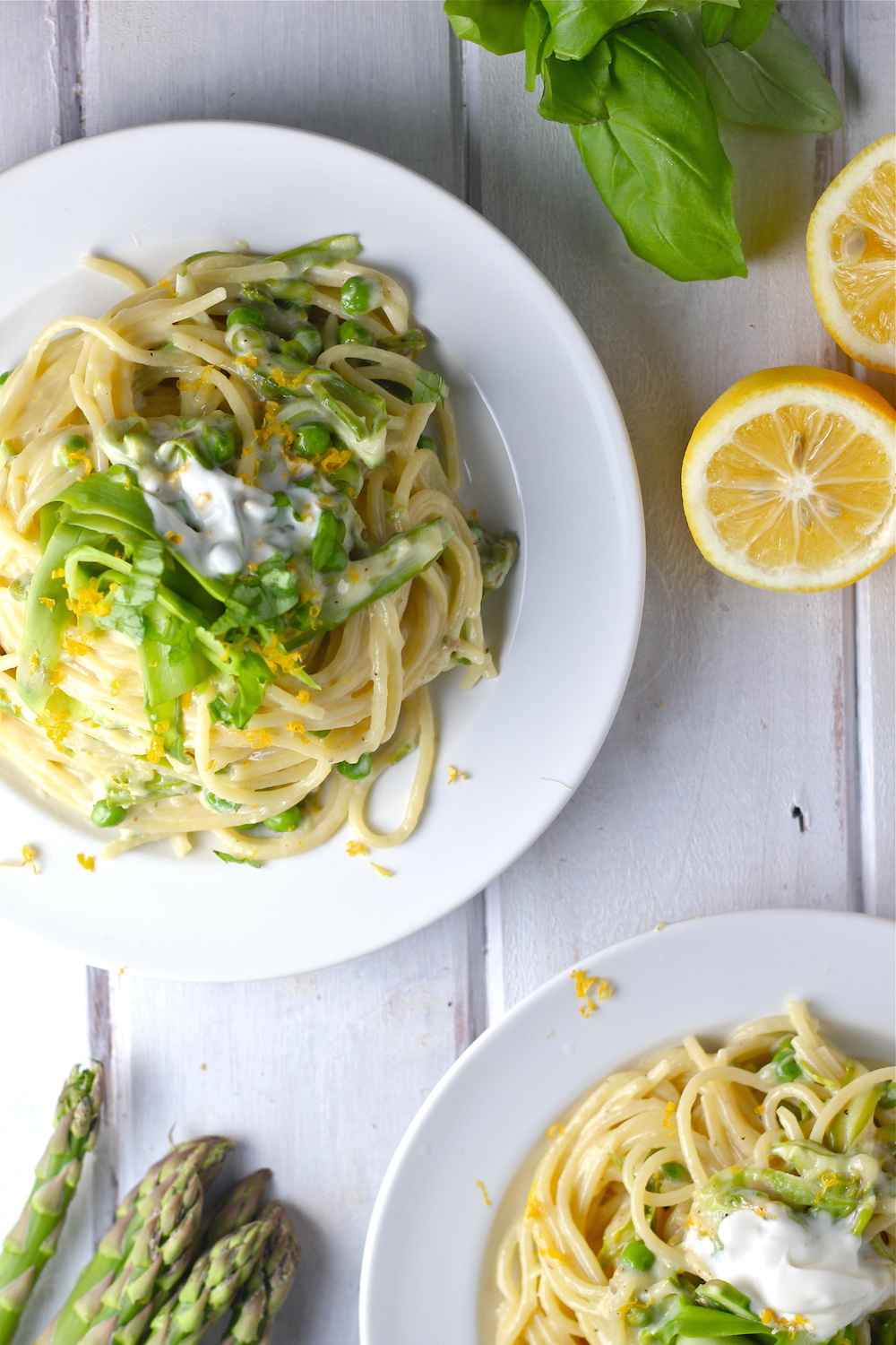 Lemony Asparagus Pasta | The Millennial Cook